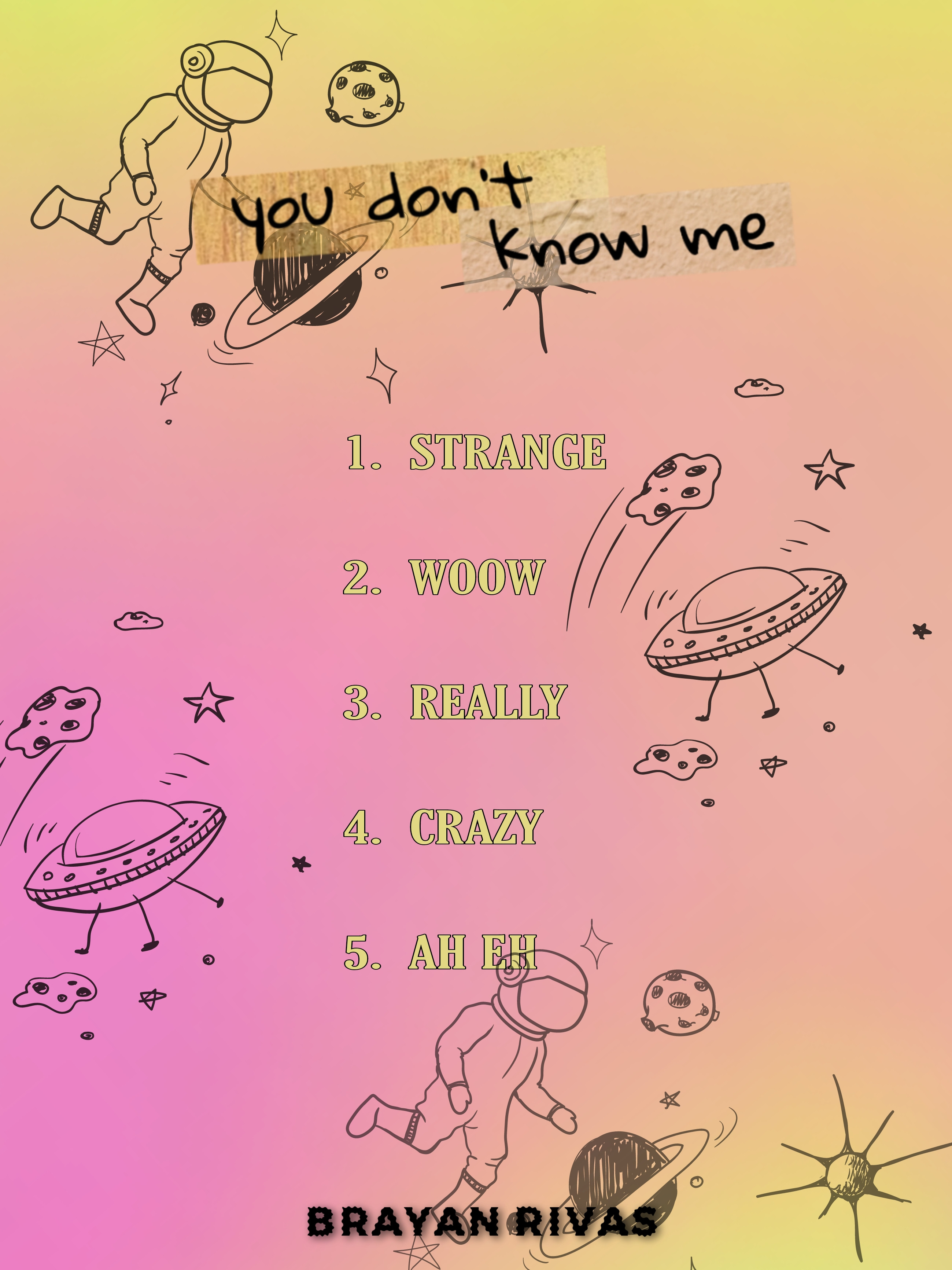 «YOU DON'T KNOW ME» Brayan Rivas' New Studio Album That Causes Controversy